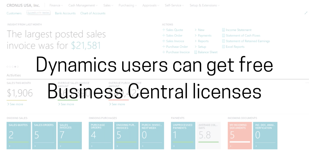 Microsoft business central license cost - universelio