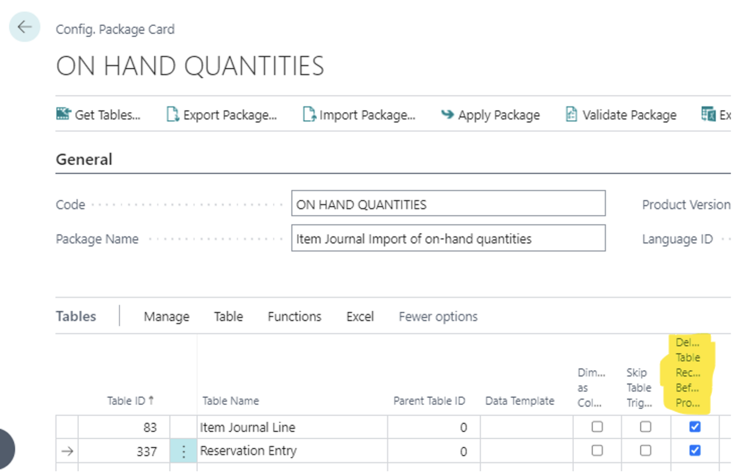 How to purge Item Tracking in Business Central - Boyer & Associates