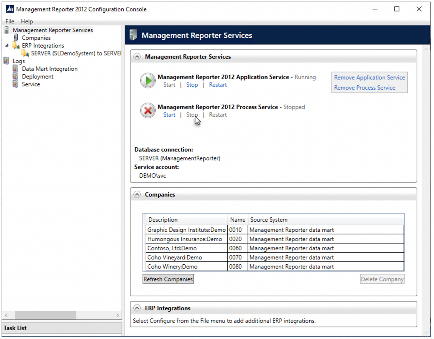 How to Reset the Management Reporter Data Mart - Boyer & Associates