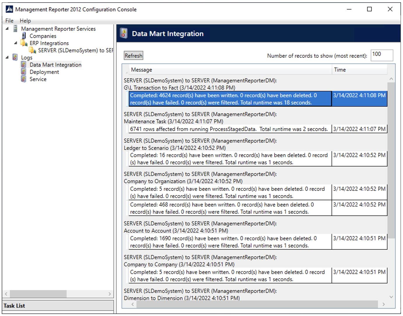 How to Rebuild the Management Reporter Data Mart - Boyer & Associates
