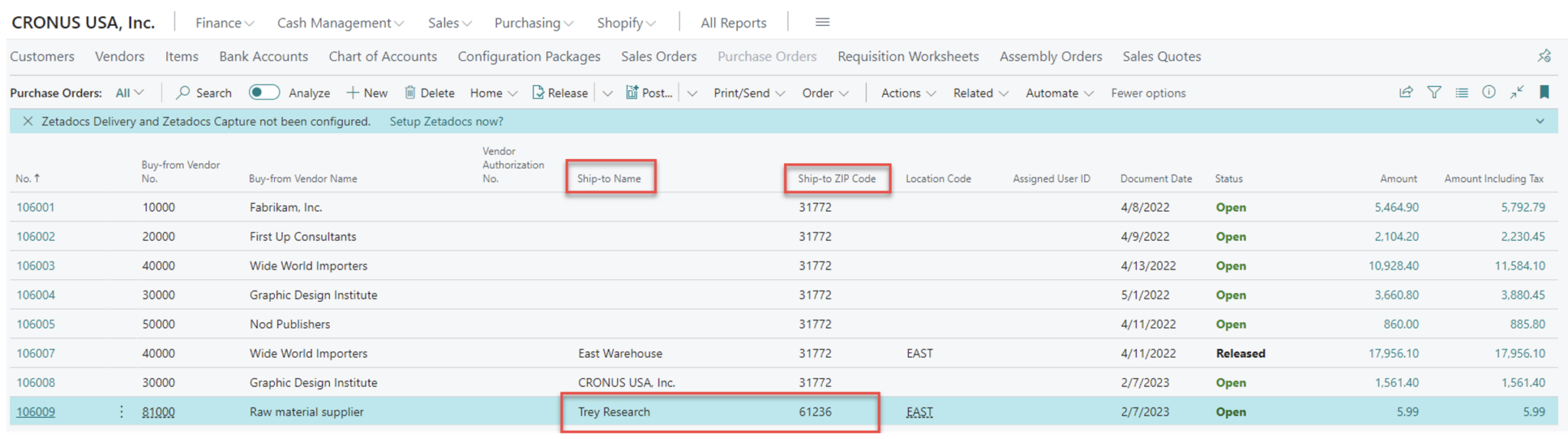 How to set up and use drop shipping in Business Central - Boyer ...