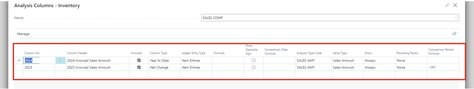 How to Set up an Inventory Analysis Report in Business Central - Boyer ...