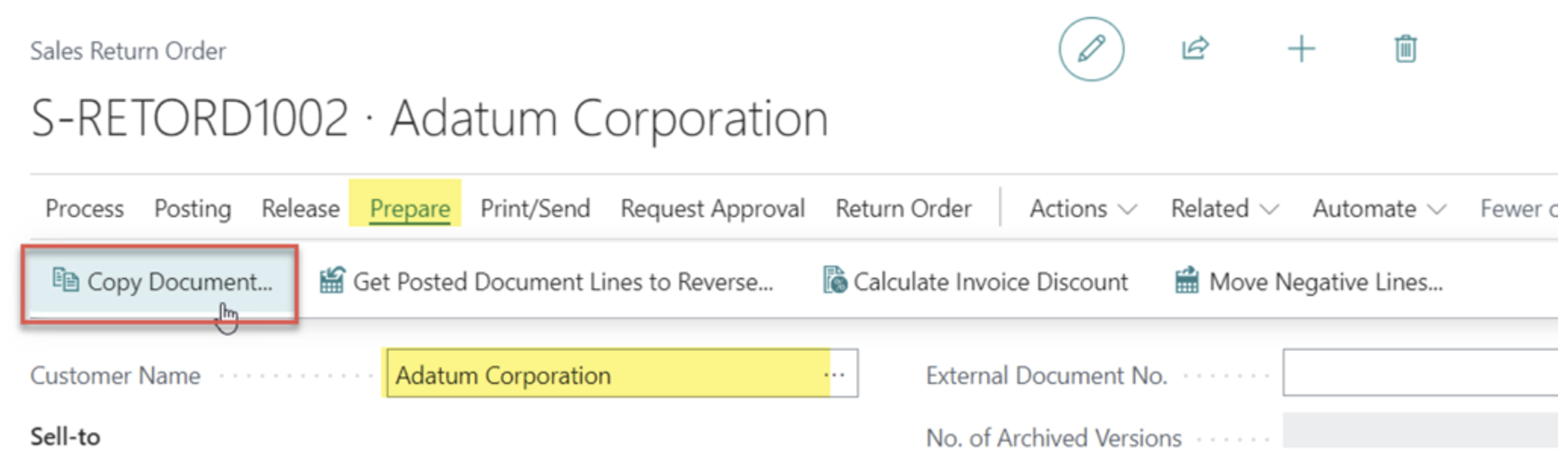 How to Undo Drop Shipment in Business Central - Boyer & Associates